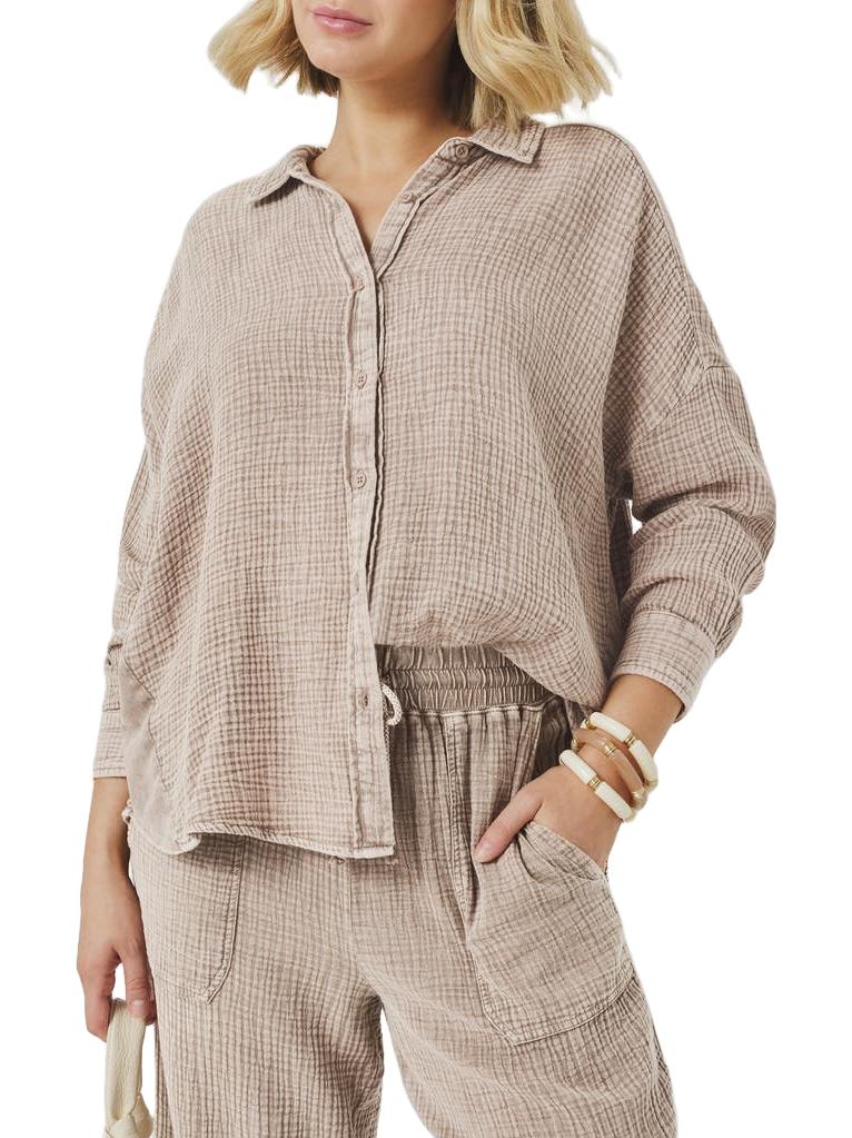 SPLENDID Ava Cotton Gauze Drawstring Pants